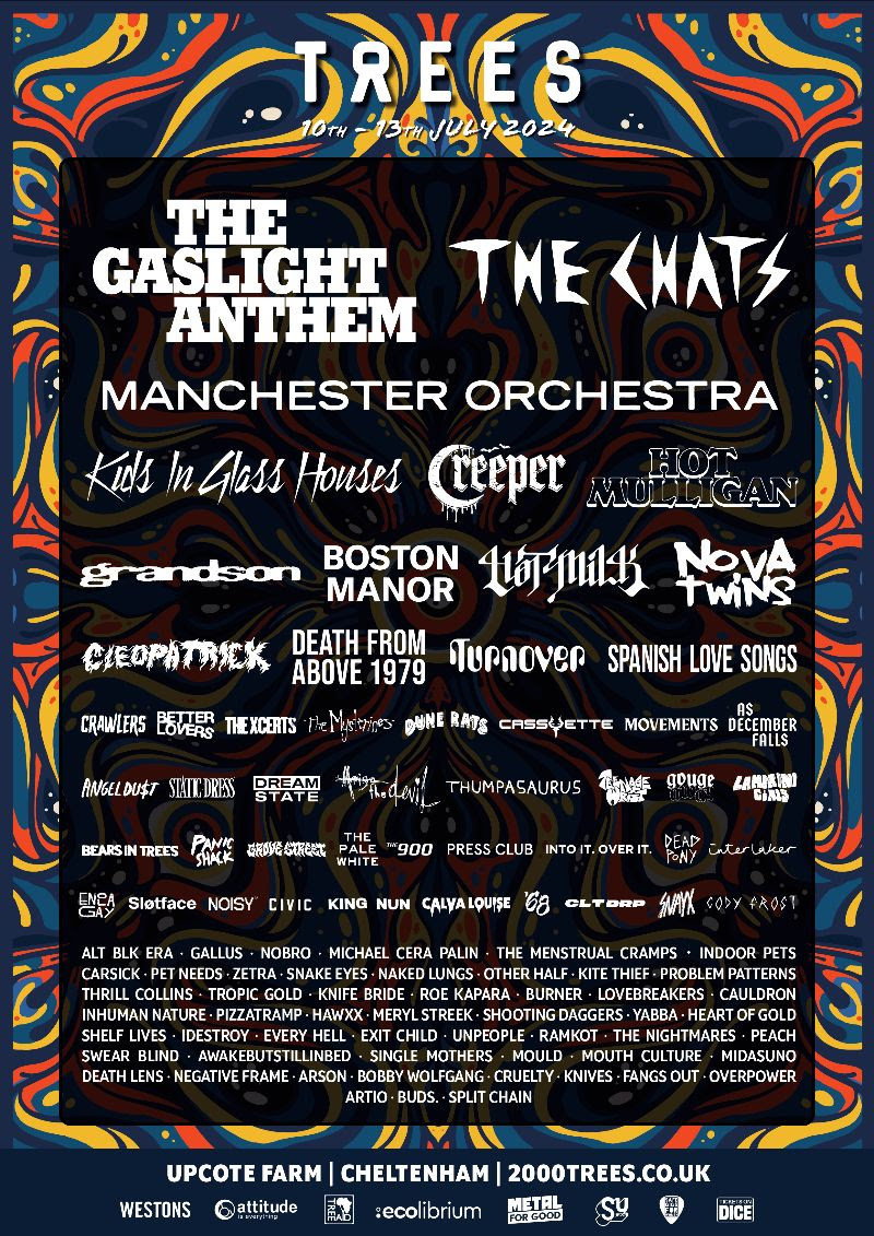 2000 Trees Add Over 50 Bands To 2024 Line-Up - THE ROCK FIX